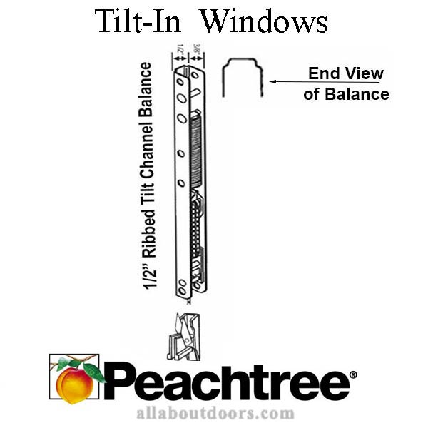 Peachtree Balance Tilt-In Windows – Door and Window Parts