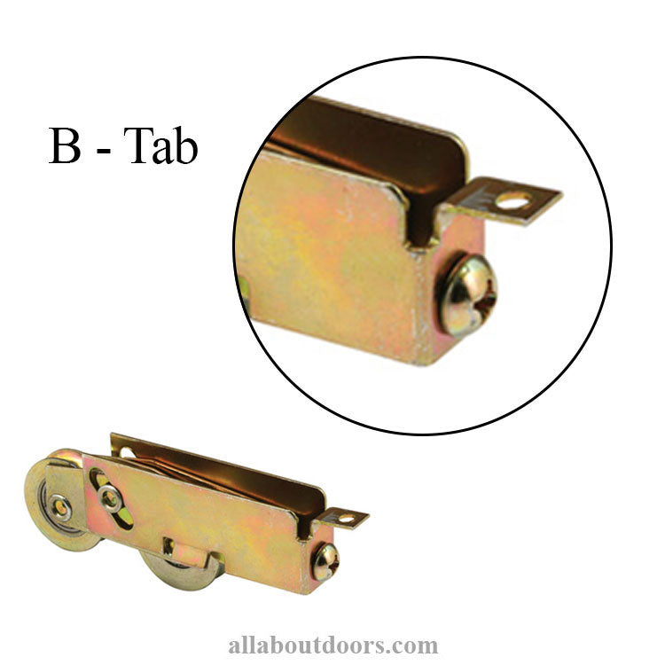 B Tab Tandem Rollers – Door and Window Parts