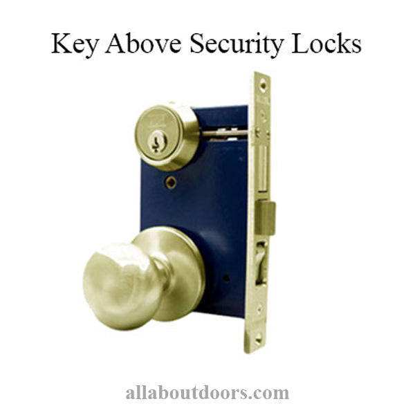 Marks Key Above Security Doors Locks – Door and Window Parts