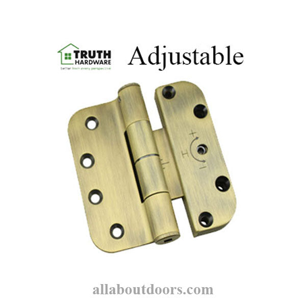 4 x 4 Truth Sentry Adjustable Door Hinge – Door and Window Parts