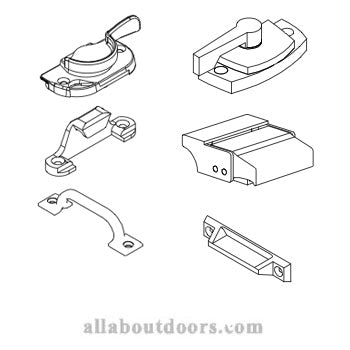 Marvin Single-Double Hung Window Sash Parts – Door and Window Parts