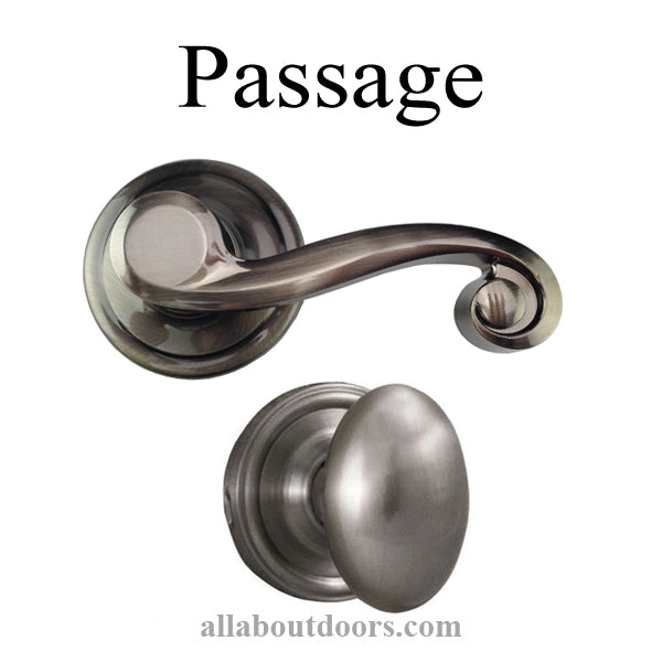 Passage Knobs & Levers – Door and Window Parts