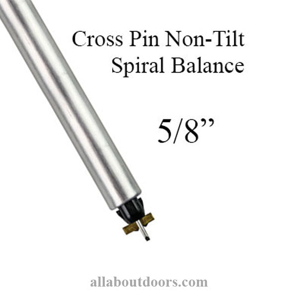 5/8 Non-Tilt Spiral Window Balance with Crosspin – Door and Window Parts