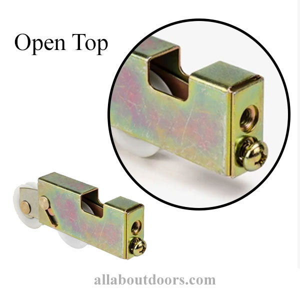 Open Top Tandem Rollers – Door and Window Parts
