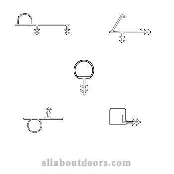Marvin Single & Double Hung Weatherstrip – Door and Window Parts