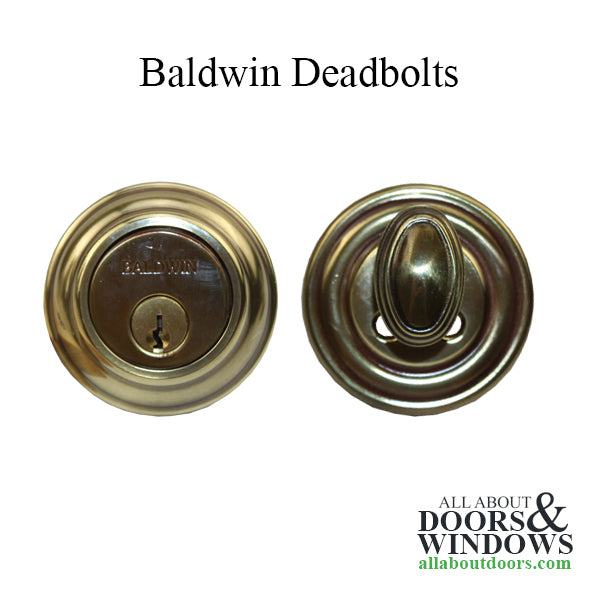 Baldwin Deadbolts – Door and Window Parts