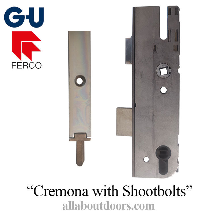 GU EUROPA Multipoint Lock-Cremona with Shootbolts – Door and Window Parts