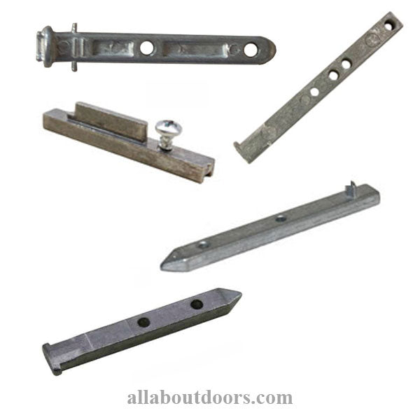 Zinc Cast Straight Pivot Bars – Door and Window Parts