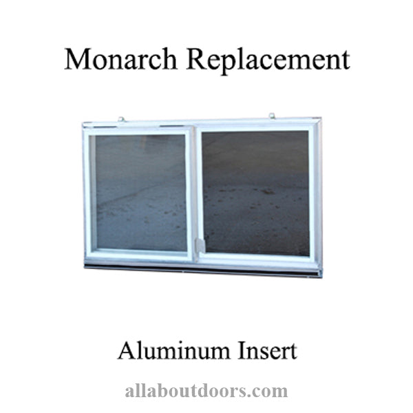 C-310A-M Basement Insert-Aluminum Dual Pane Glass – Door and Window Parts