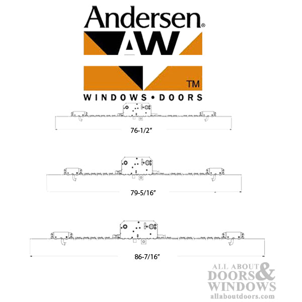 Andersen Multipoint Locks & Kits – Door and Window Parts