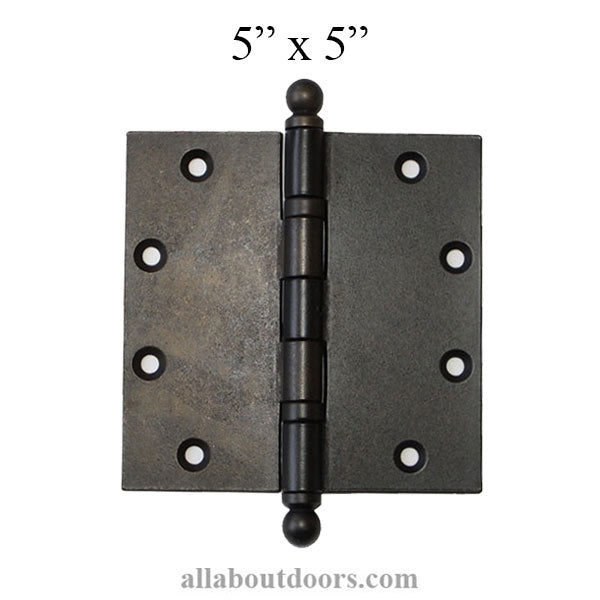 5" x 5" Steel & Brass Hinges – Door and Window Parts
