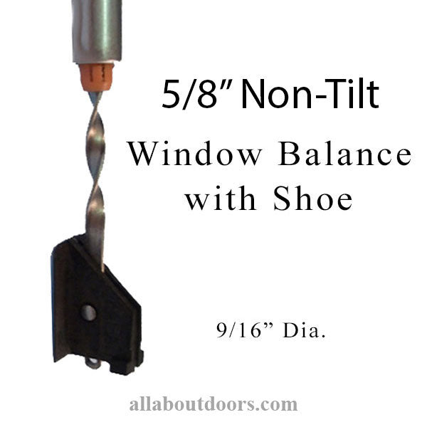 5/8 Non-Tilt Spiral Window Balance with Shoe – Door and Window Parts